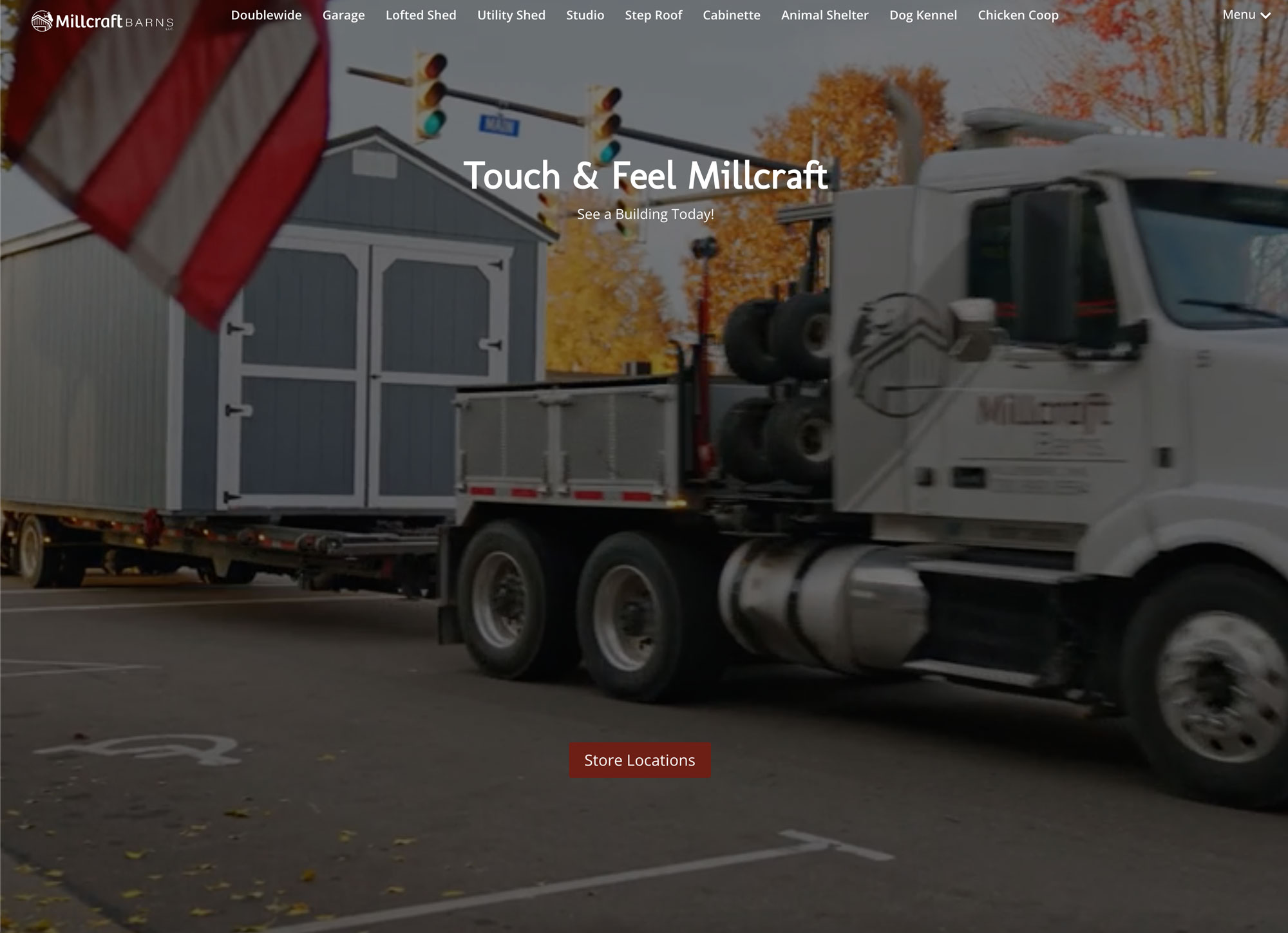 Millcraft Barns Website - VIZTECH